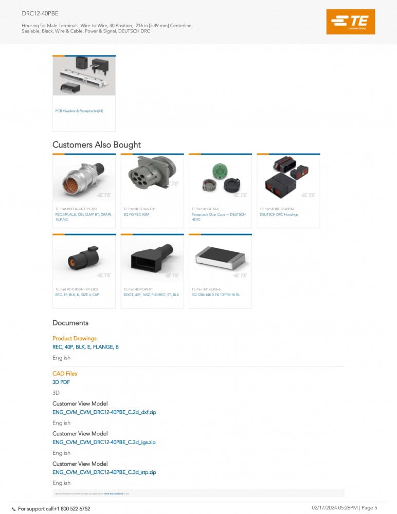 DRC12-40PBE technical document page 5
