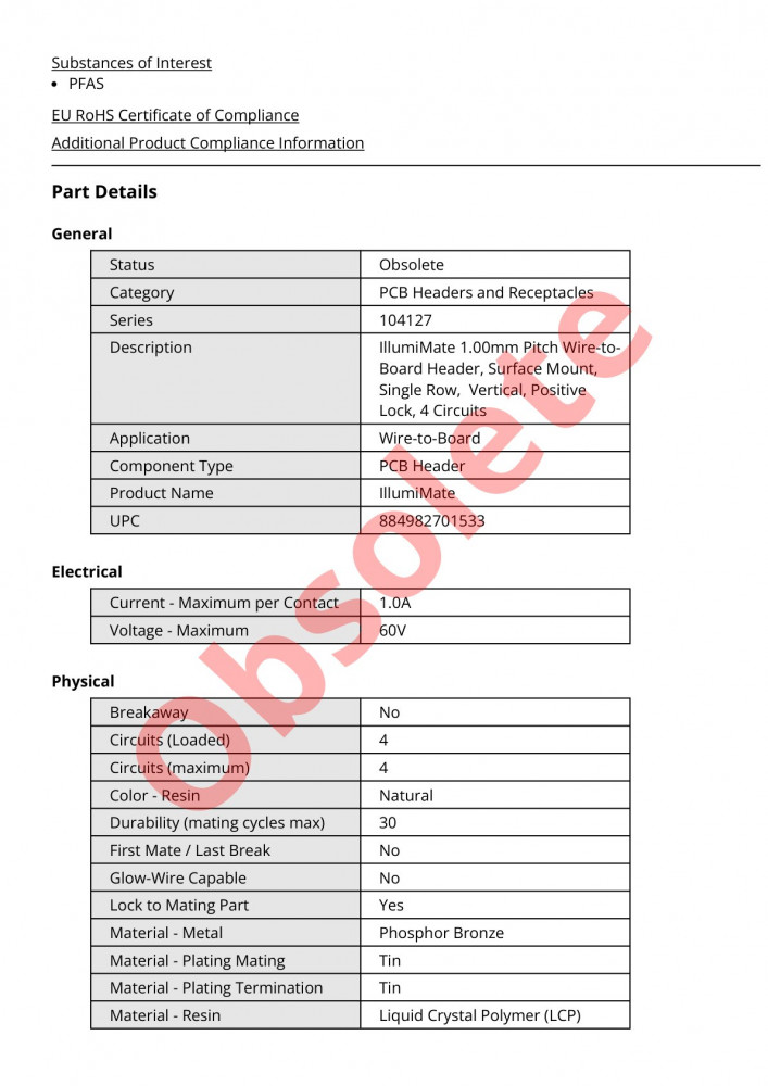 MOLEX 104127-0410 product specification page 2