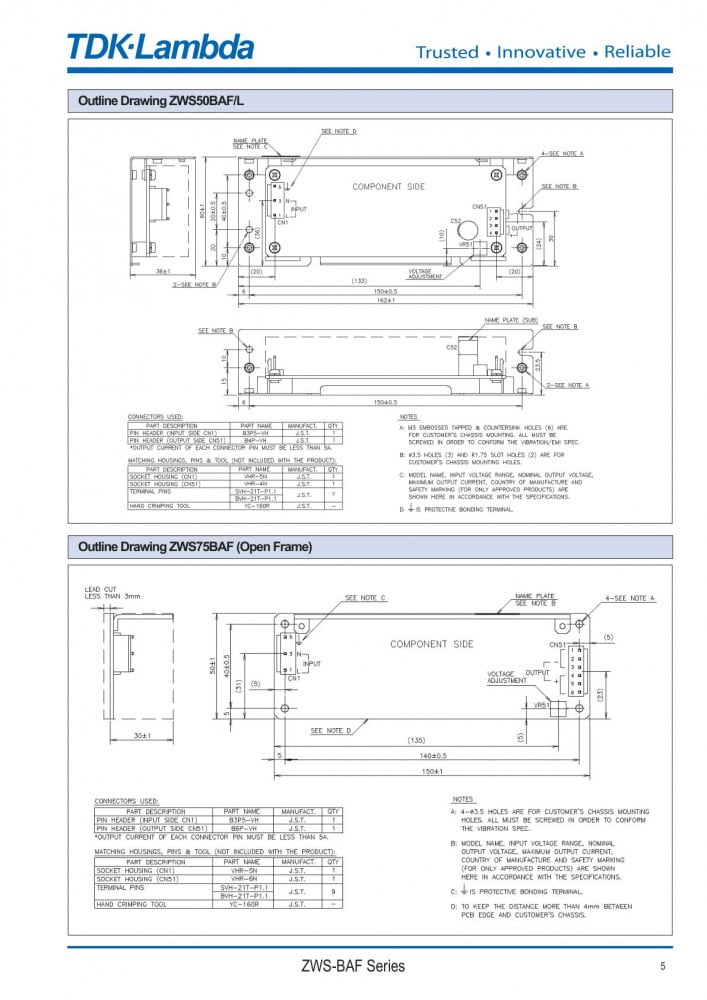ZWS-BAF technical document, page 5