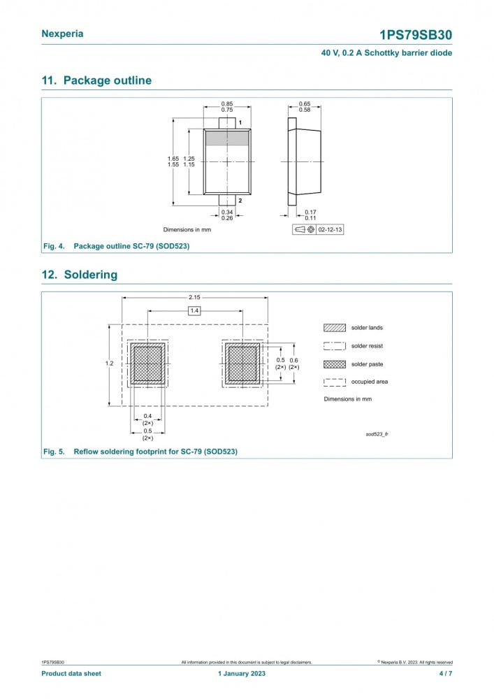 1PS79SB30 datasheet page 4