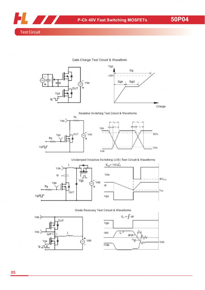 HL 50P04 datasheet page 5