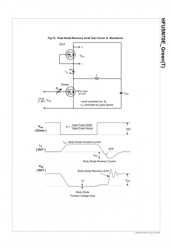 HFU5N70E datasheet page 6