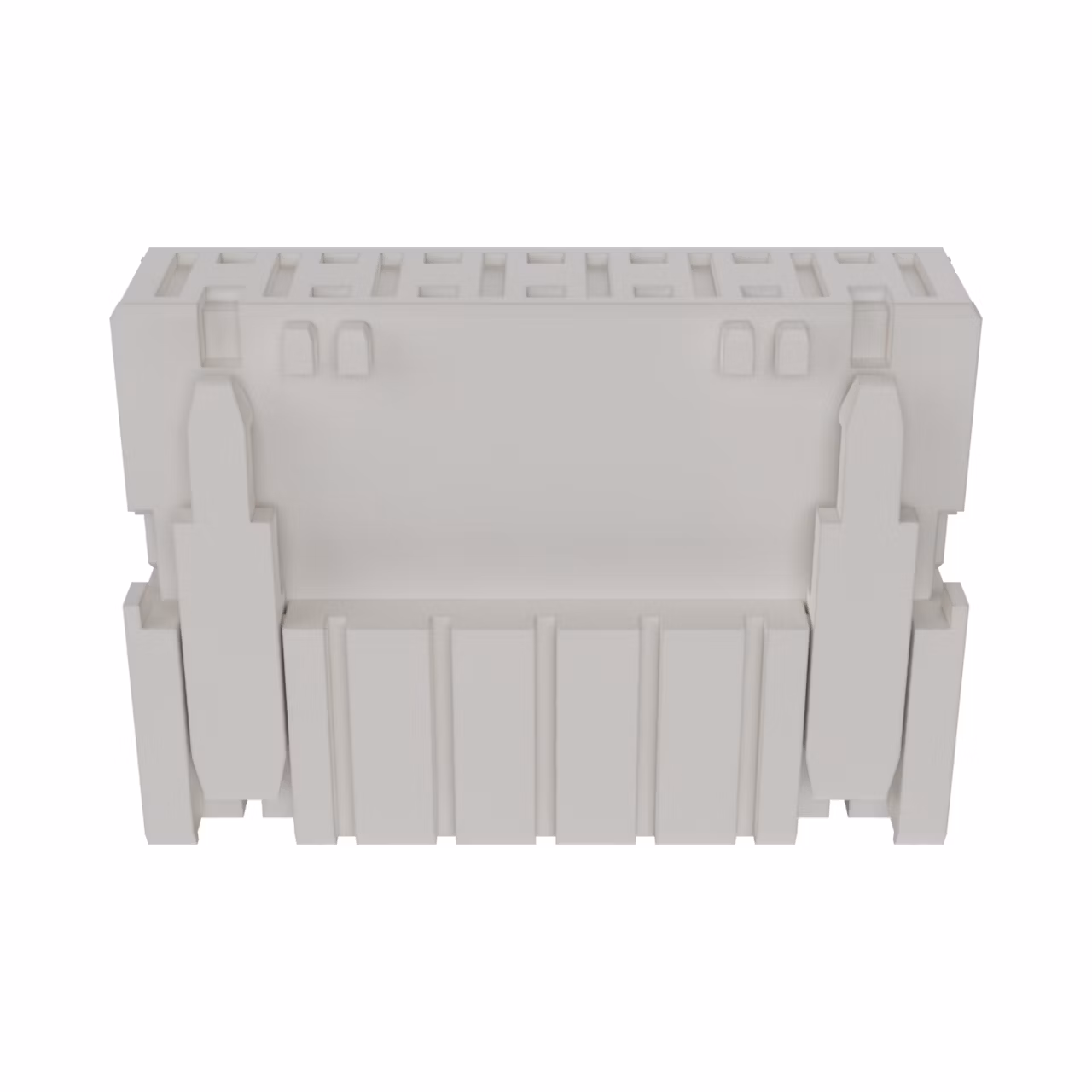 Appli-Mate RAST 5 IDT Housing, 5.00mm Pitch, Indirect, Female, 10.0A, 8 Circuits, No Position Keys, Code Keys d20, 03c, d60, 07c for sale
