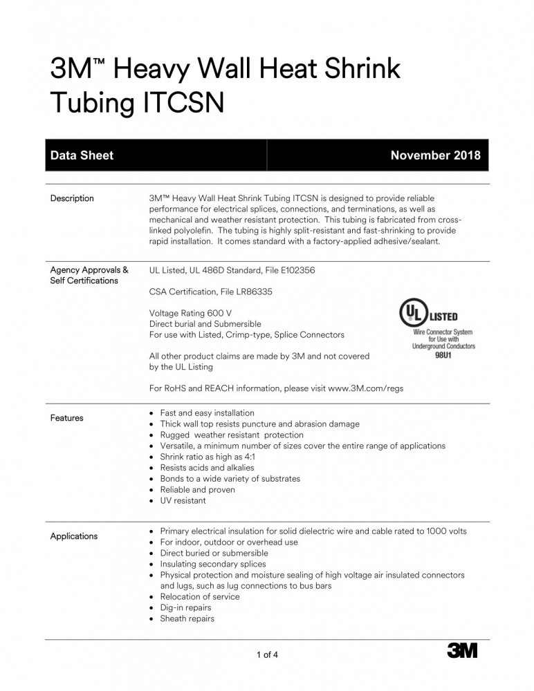 ITCSN technical document page 1
