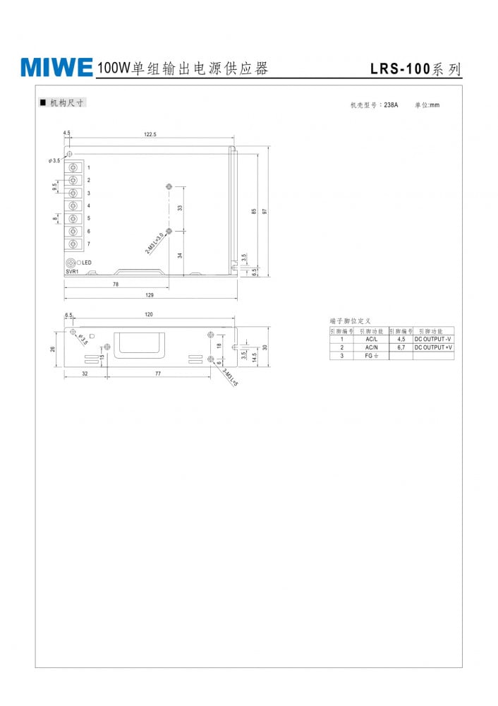 MIWE LRS-100-5 datasheet page 4