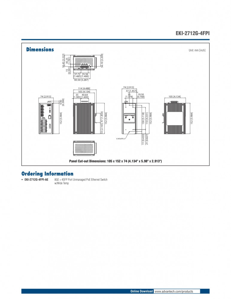 EKI-2712G-4FPI product document, page 2