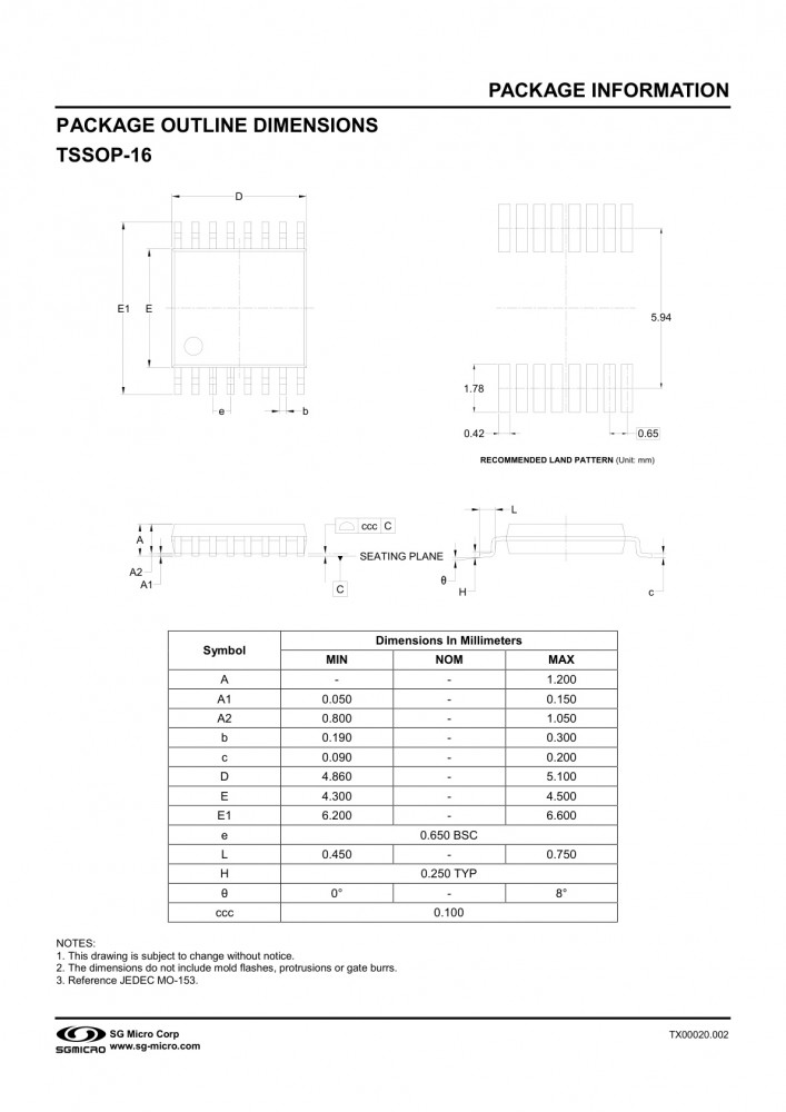 SGM4518Q datasheet page 6