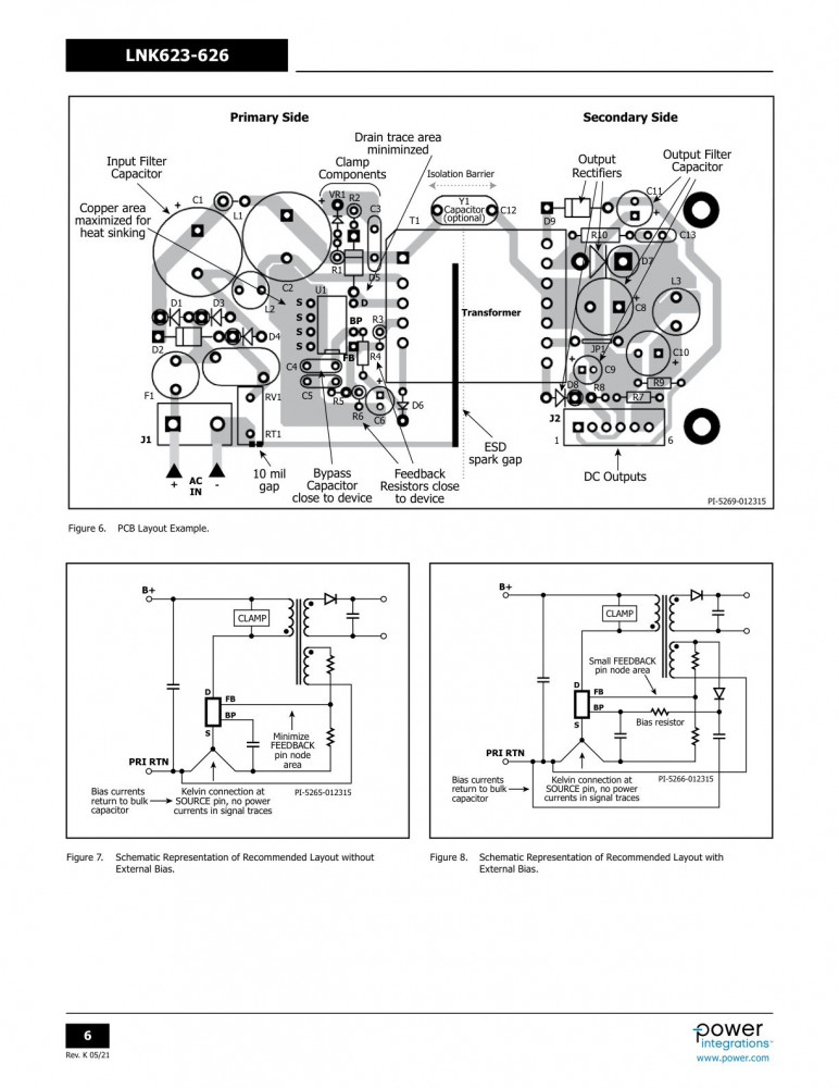 LNK624DG datasheet page 6