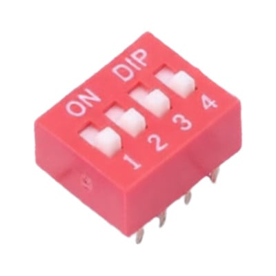 Bossie BX-DS2.54-4PTP DIP Switch