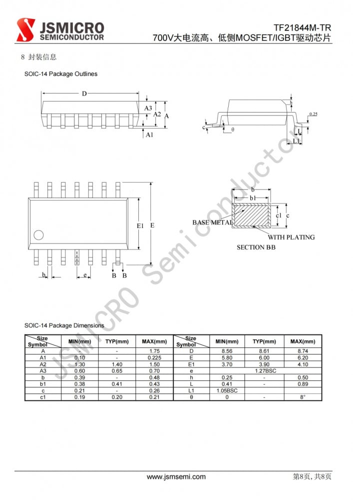 TF21844M-TR-JSM datasheet page 8