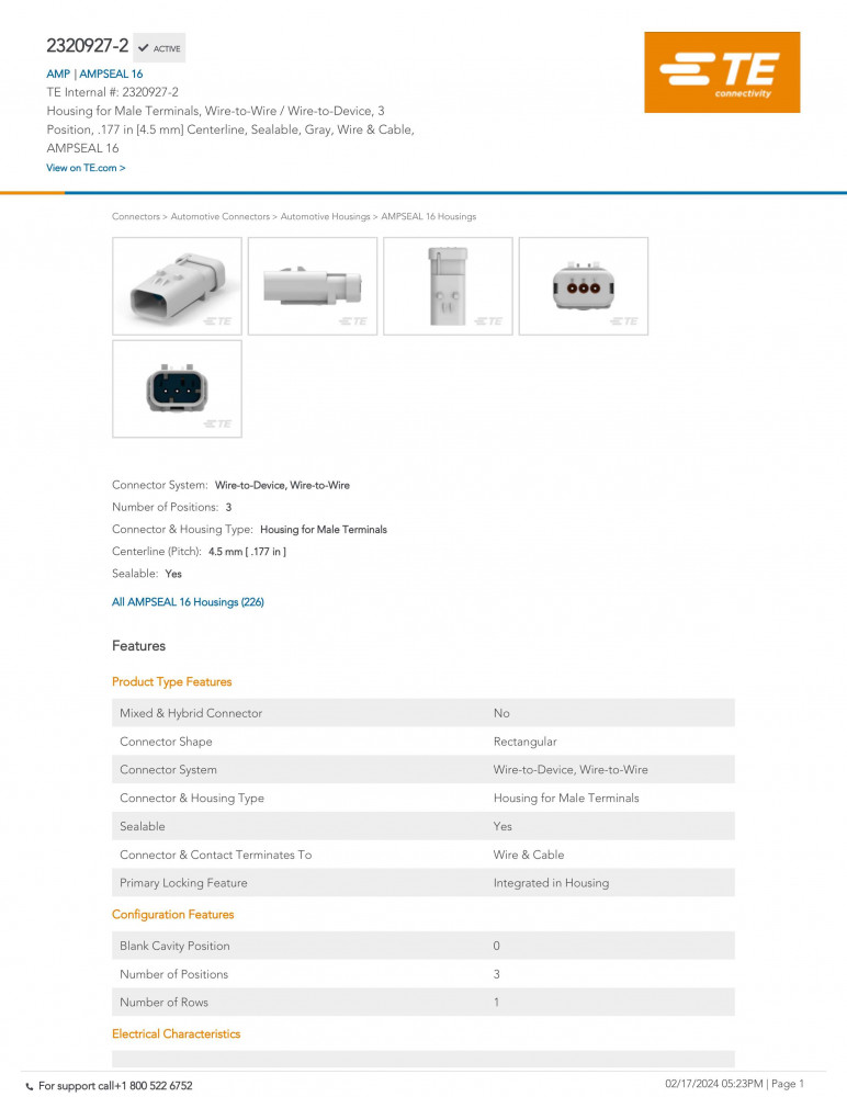 2320927-2 technical document page 1
