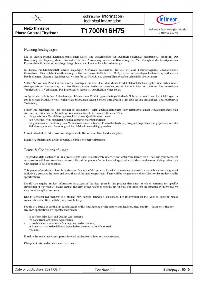 T1700N16H75 technical document page 10