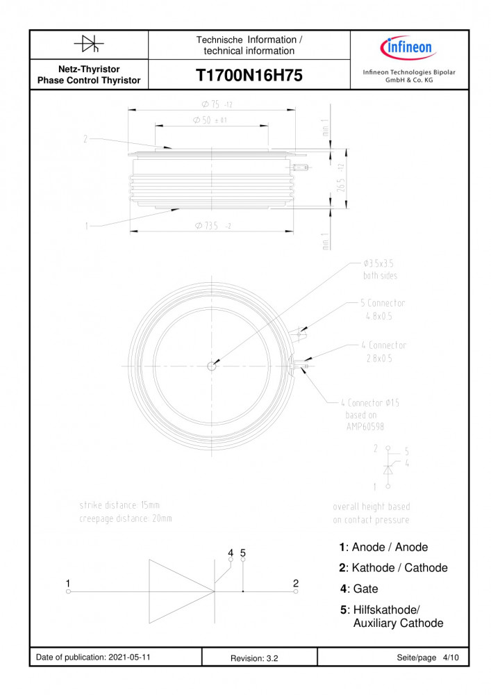 T1700N16H75 technical document page 4