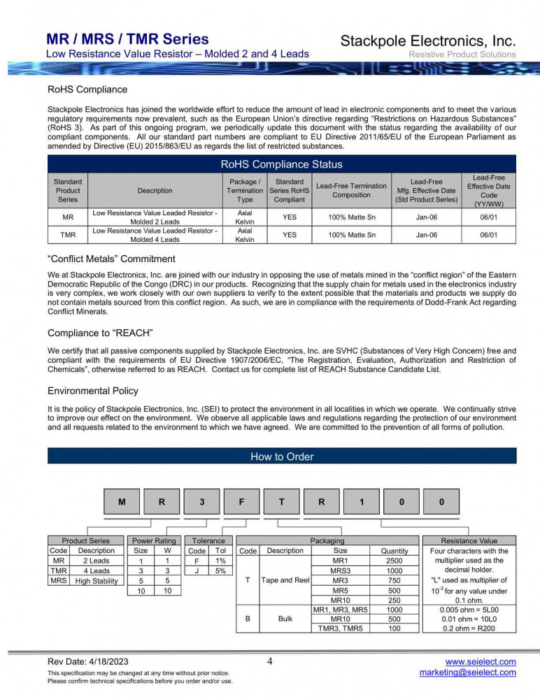 MR5FT10L0 technical document page 4