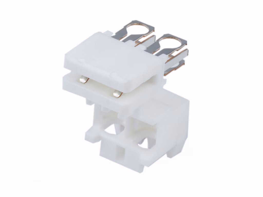 5.00mm Pitch Appli-Mate RAST Power IDT Housing, Direct/Indirect, Female, 2 Circuits, Code Key A Removed, Open End Walls, Glow-Wire Capable for sale