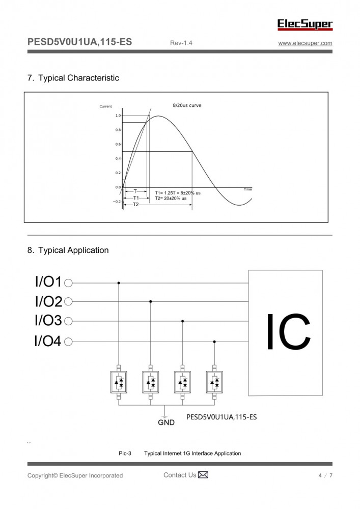 PESD5V0U1UA,115-ES datasheet page 4