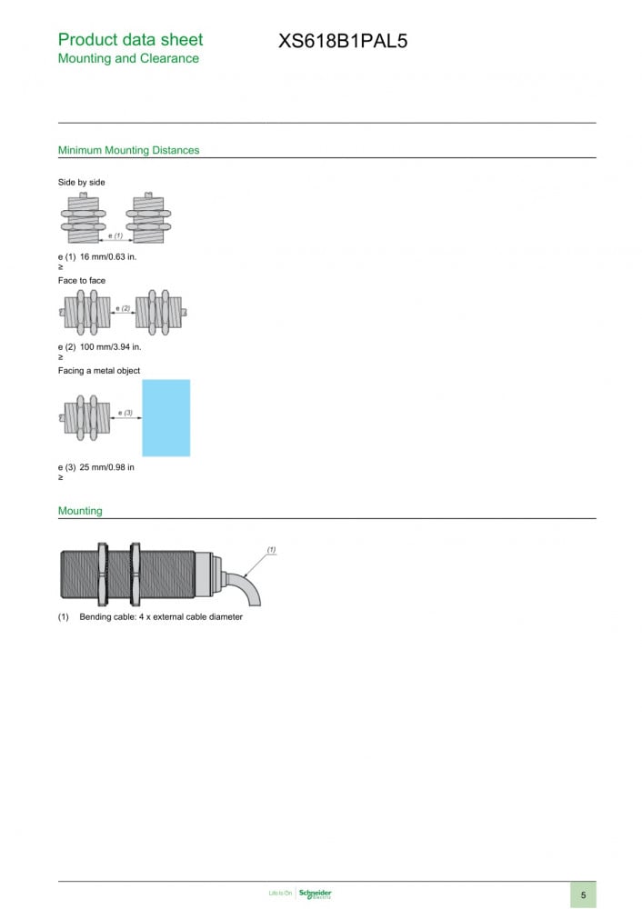 XS618B1PAL5 technical document page 5