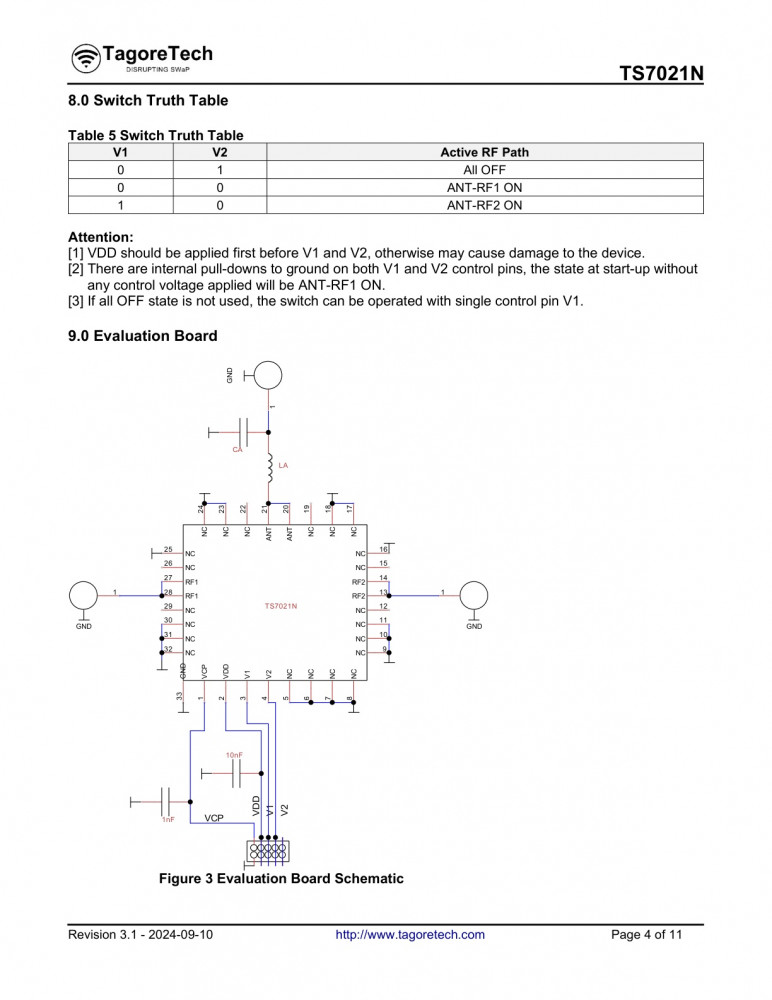 TS7021N technical document page 4