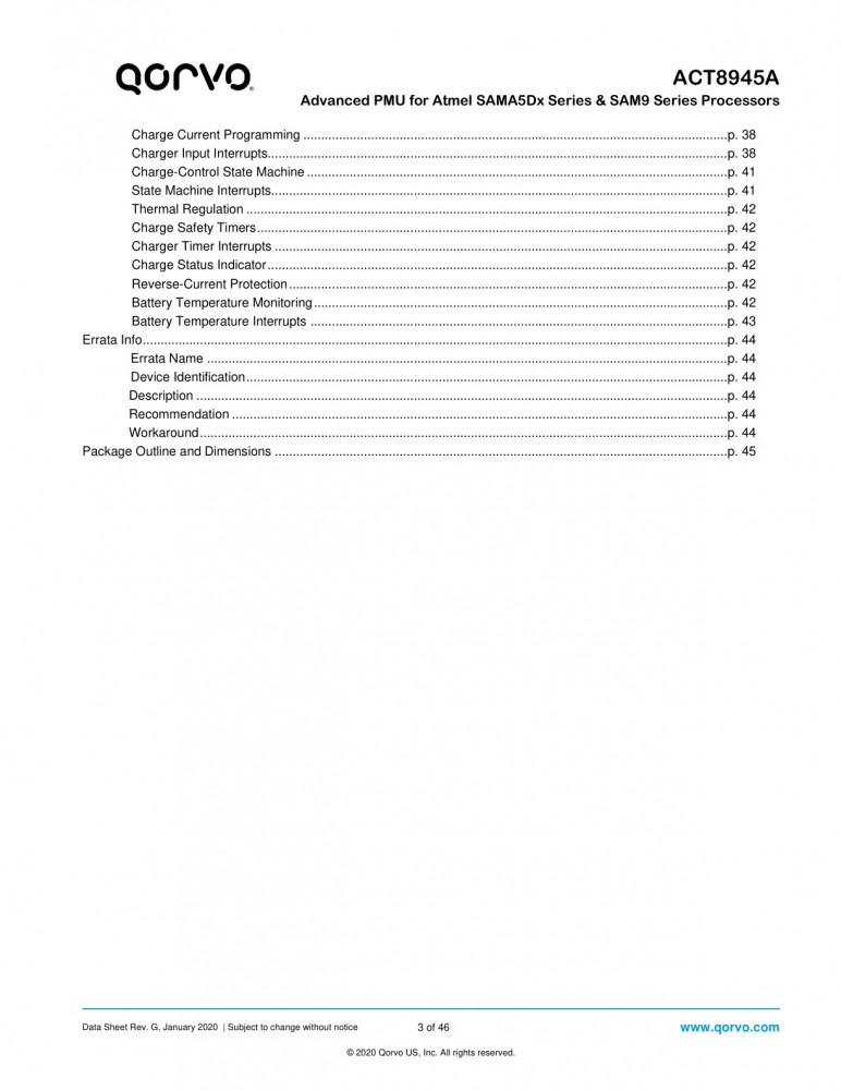 ACT8945AQJ405-T datasheet page 3