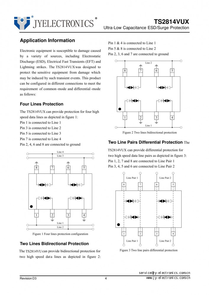 TS2814VUX datasheet page 4