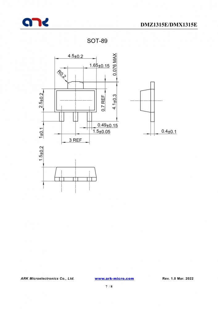 DMZ1315E datasheet page 7