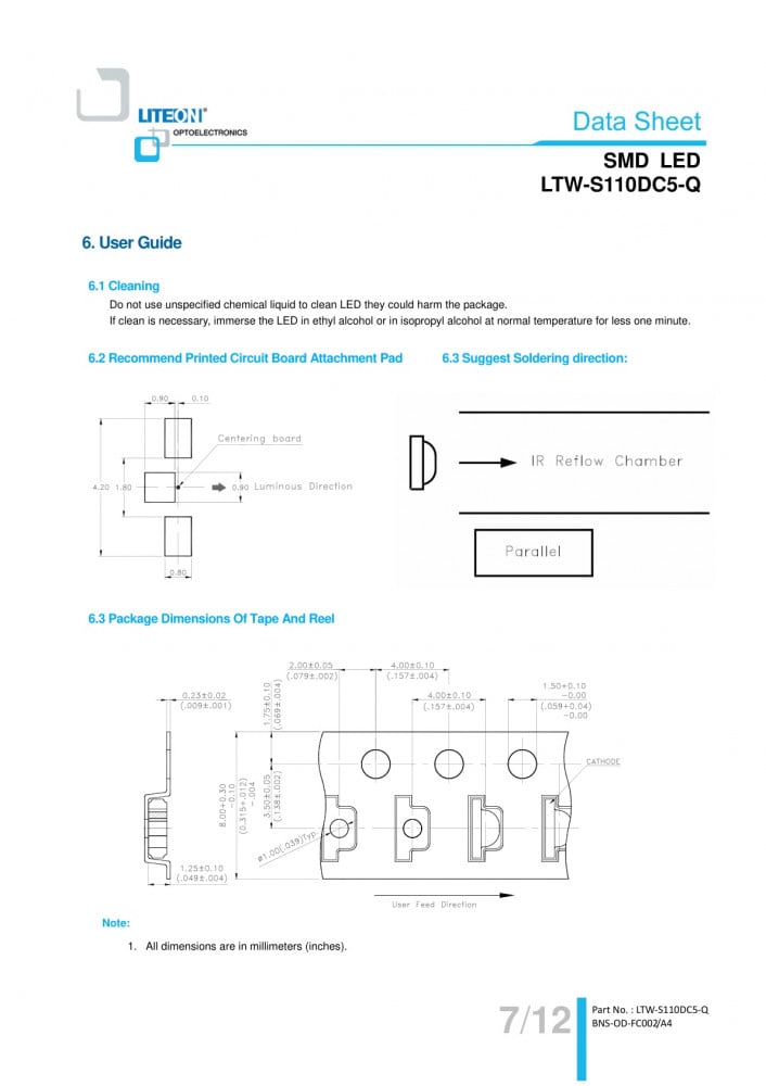 LTW-S110DC5-Q datasheet page 8
