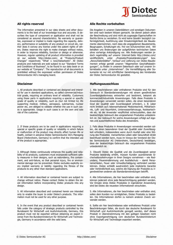 DIOTEC ZMM1 datasheet page 4