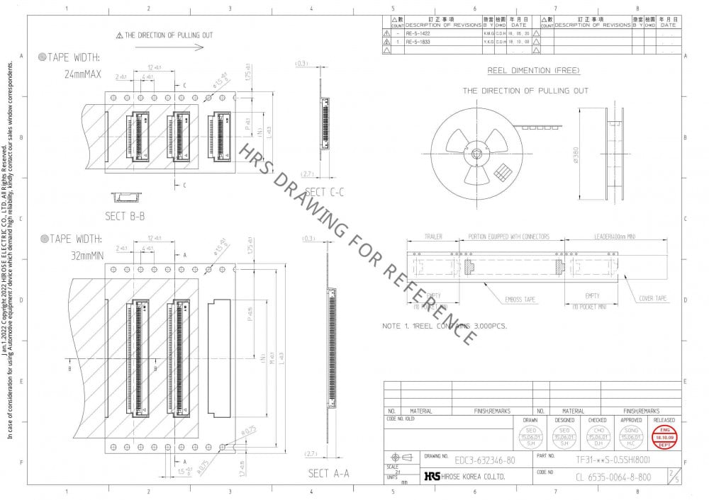 HRS TF31 series drawing page 2