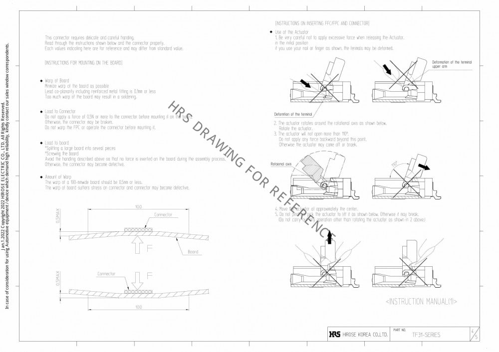 HRS TF31 series drawing page 4