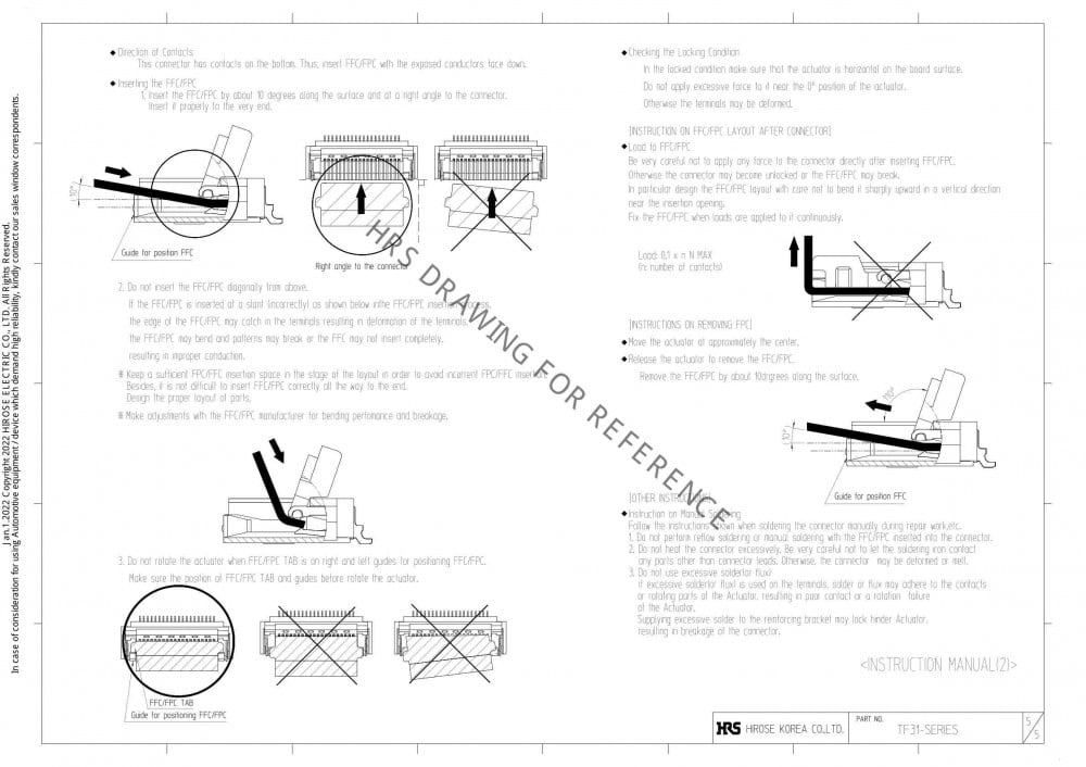 HRS TF31 series drawing page 5