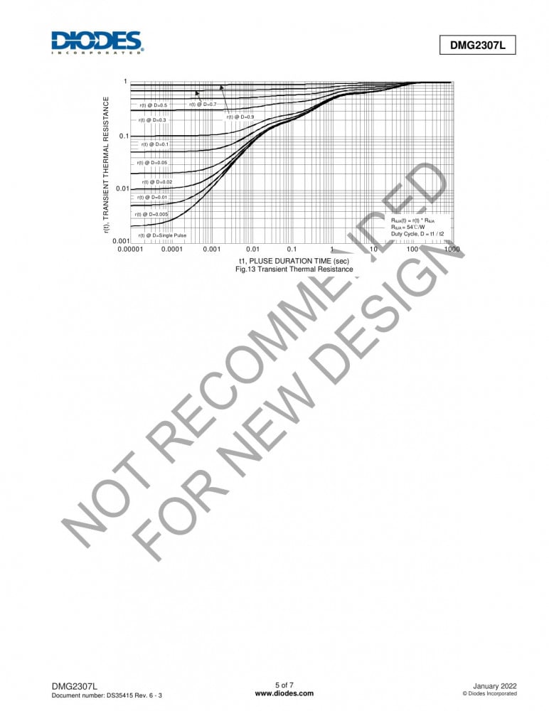 DMG2307L-7 datasheet page 5
