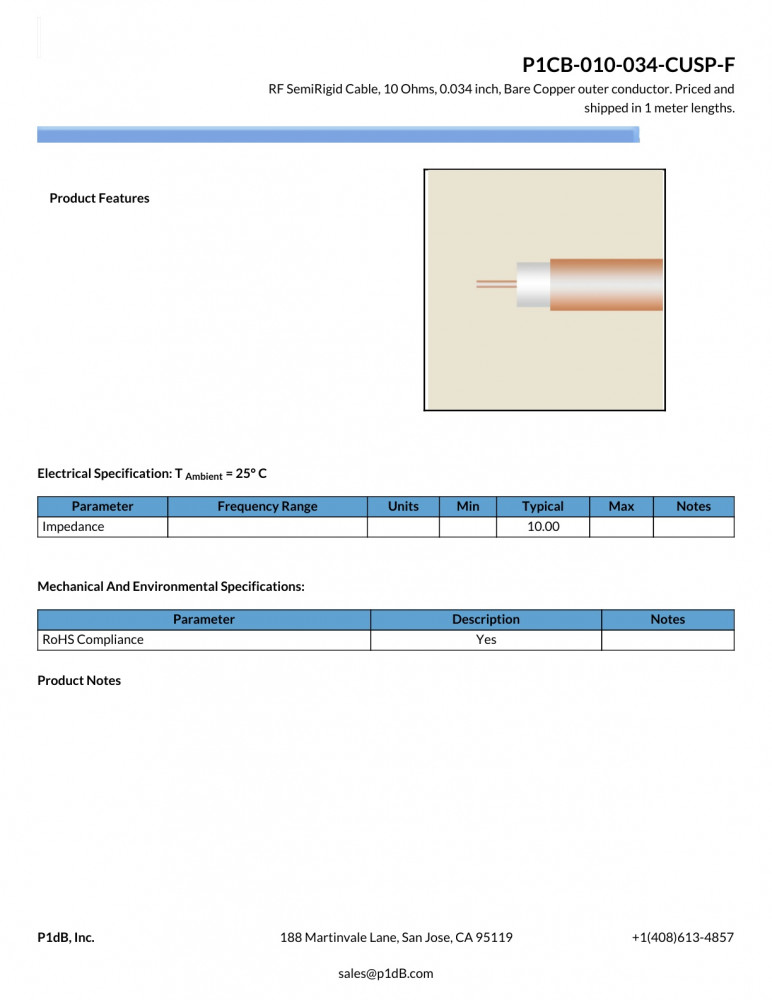P1CB-010-034-CUSP-F technical document preview