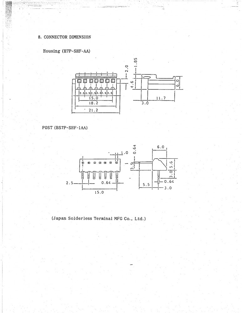 ZU-1852MAL5 specification document page 9