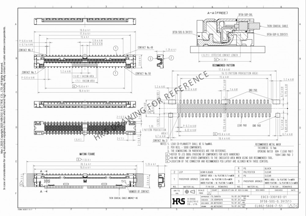 HRS DF56 document page 1