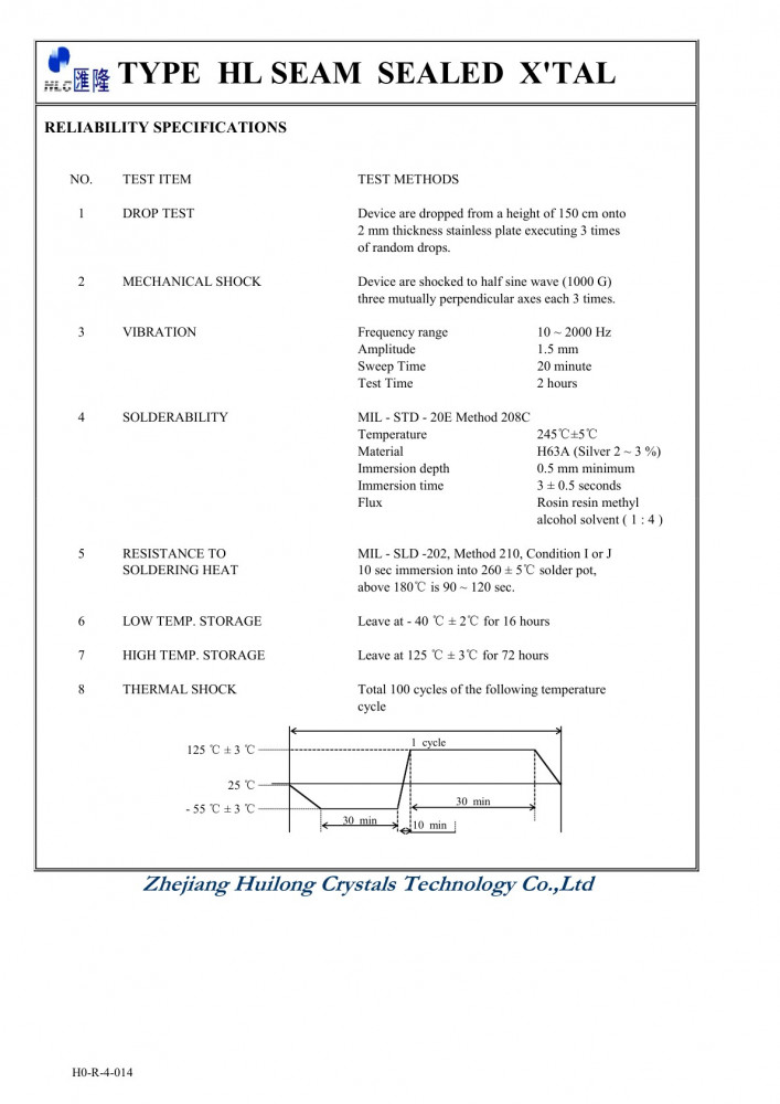 HL40000101 dimensions page