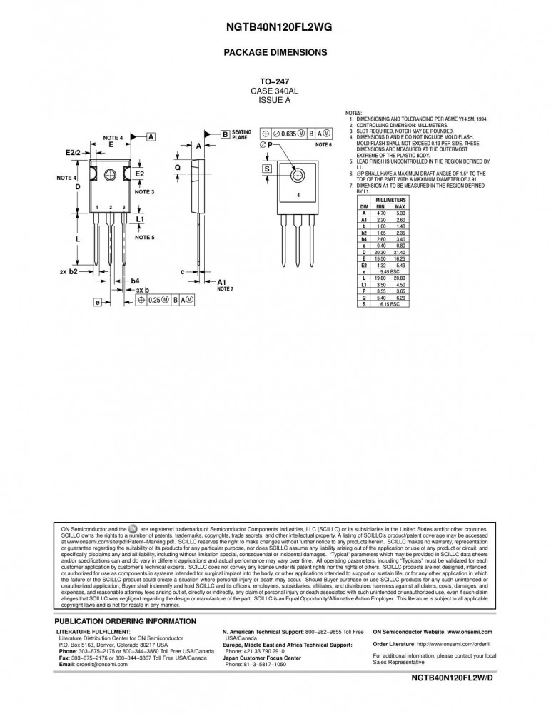NGTB40N120FL2WG datasheet page 10