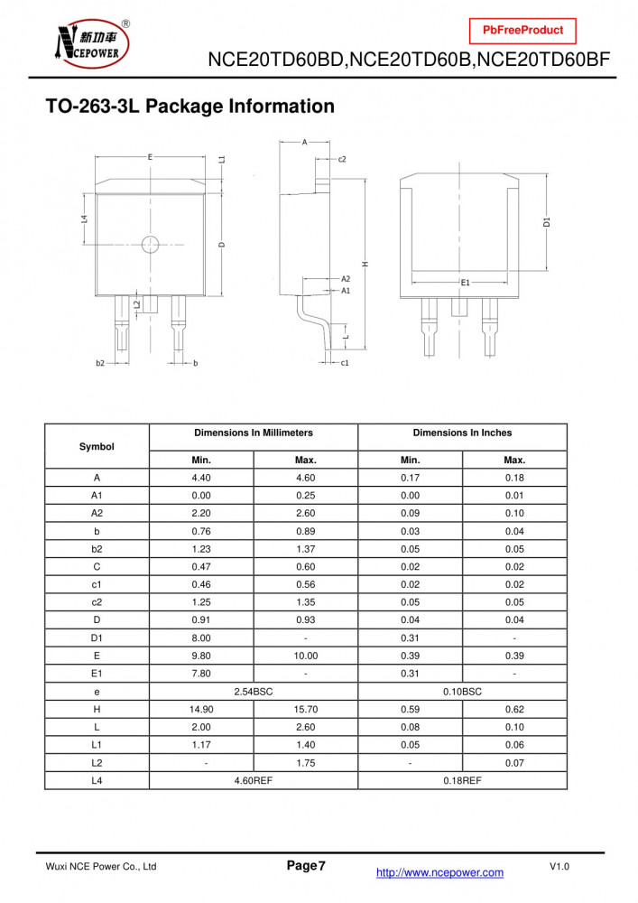 NCE20TD60BD datasheet page 7