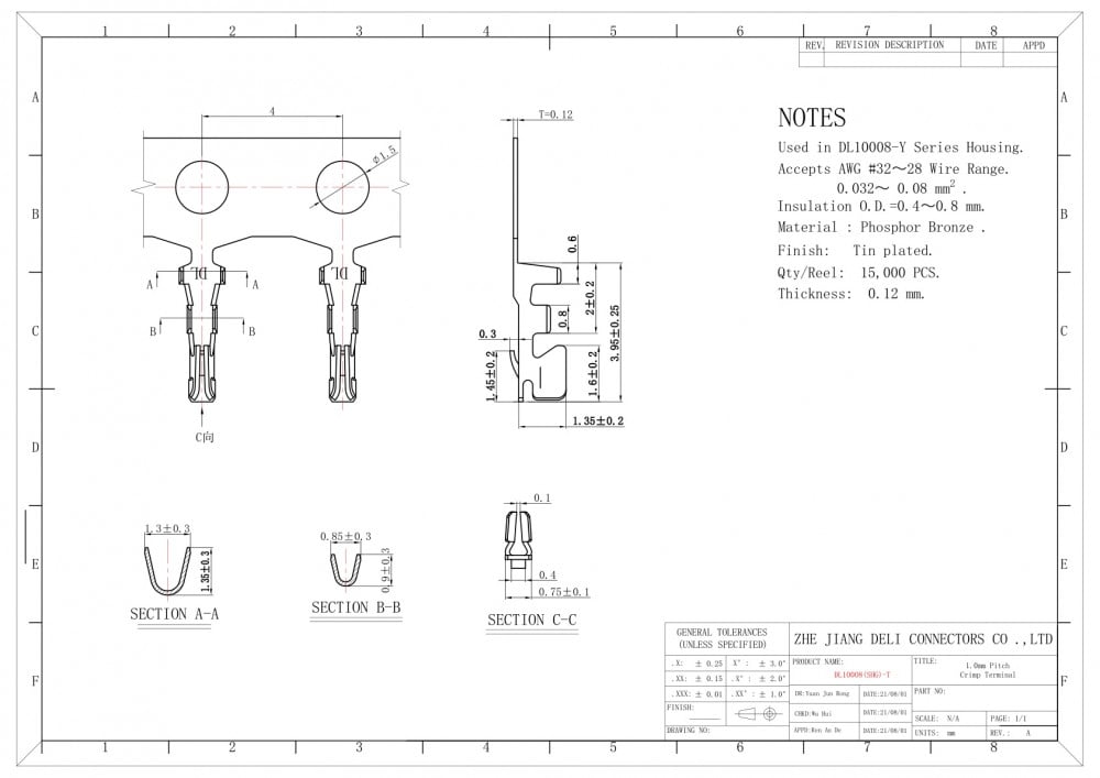 DLL SHG-T technical drawing page 4