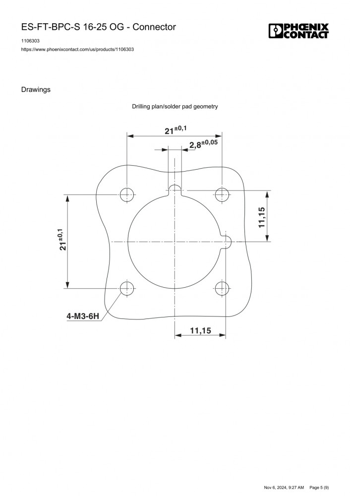 Phoenix Contact 1106303 technical document page 5