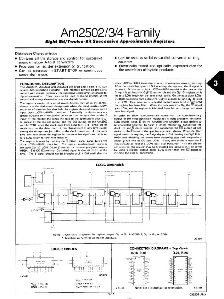 2504PC technical document page 2