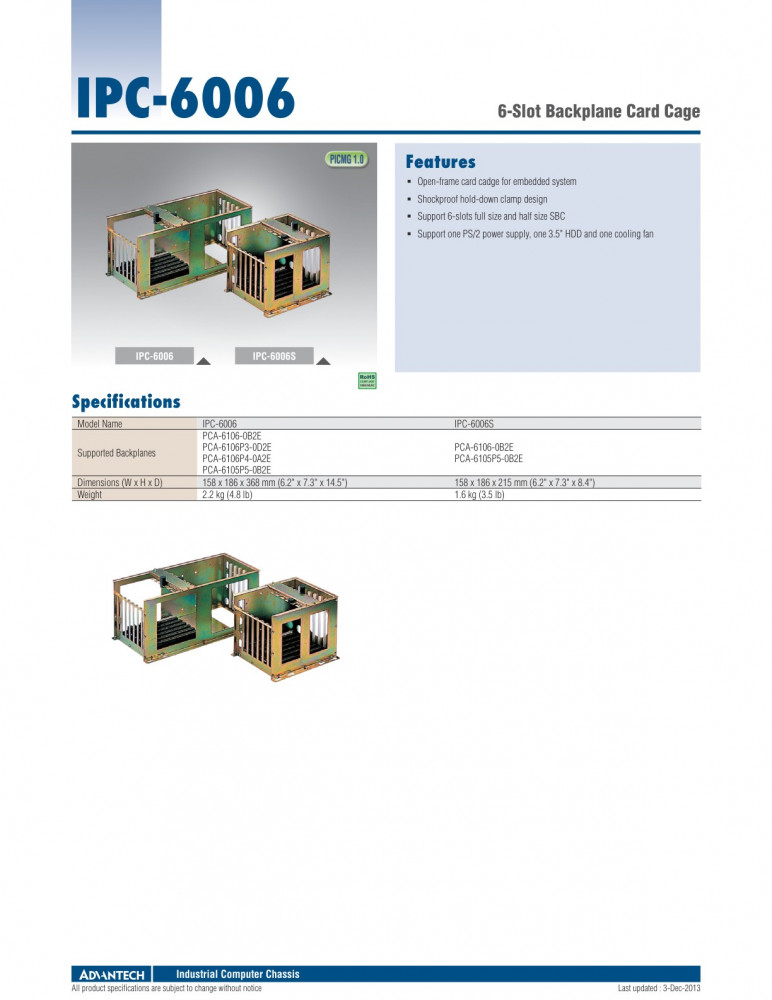 IPC-6006 technical document page 1