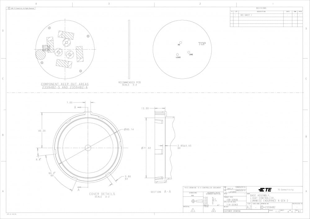 TE Connectivity 2359482-3 drawing sheet 4