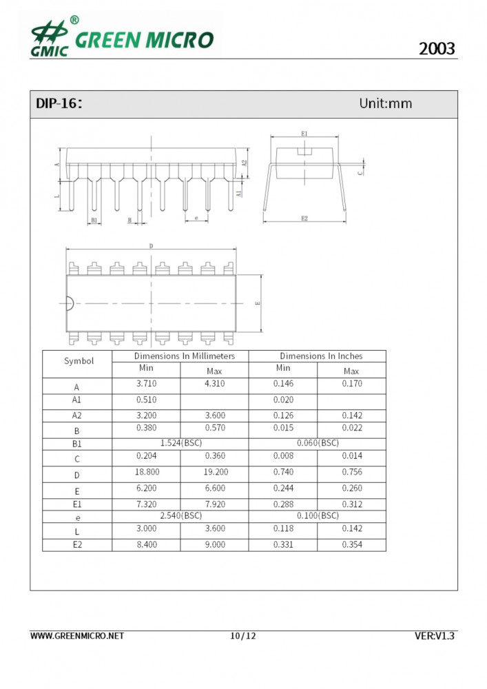 ULN2003AN225 datasheet page 10