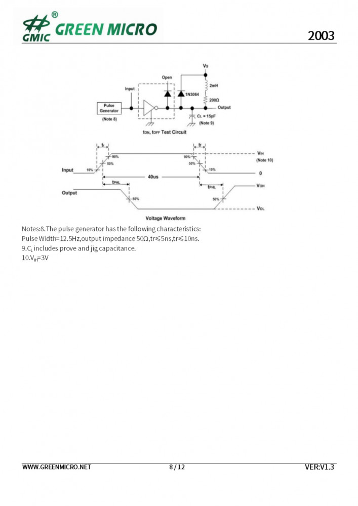 ULN2003AN225 datasheet page 8