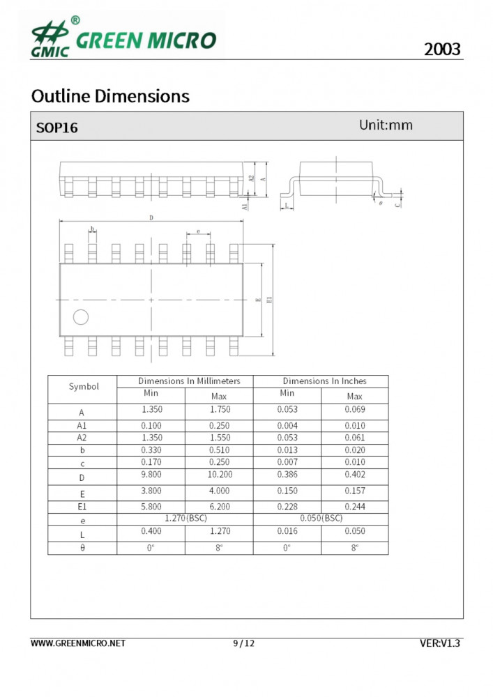 ULN2003AN225 datasheet page 9