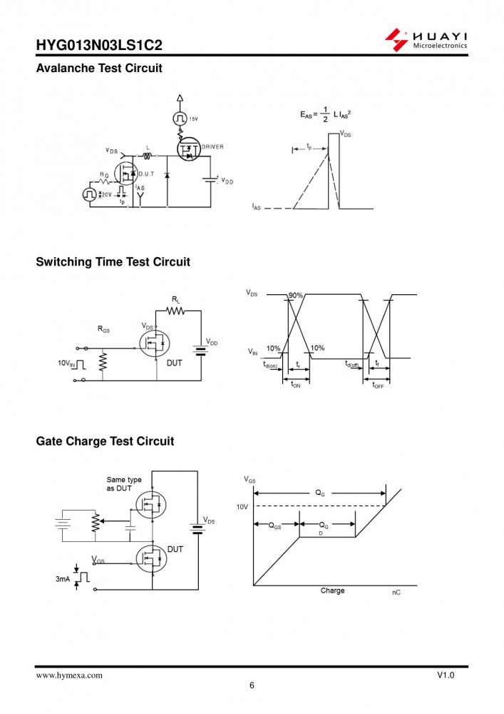 HYG013N03LS1C2 datasheet page 6
