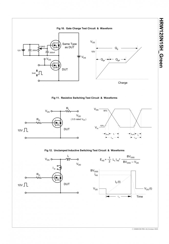 HRW125N15H datasheet page 5