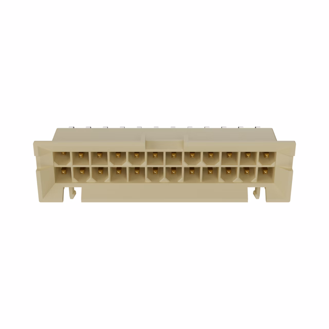Mini-Fit BMI First Mate / Last Break Header, 4.20mm Pitch, Dual Row, Right-Angle, 24 Circuits, Nylon 6/6 UL 94V-0, Gold (Au) Plating for sale