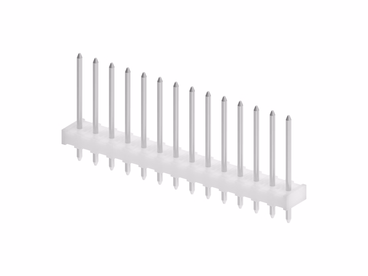 KK 396 Wire-to-Board Header, Vertical Round Pin, 9 Circuits, Tin (Sn) Plating, with Mating Pin Length of 11.43mm (.450