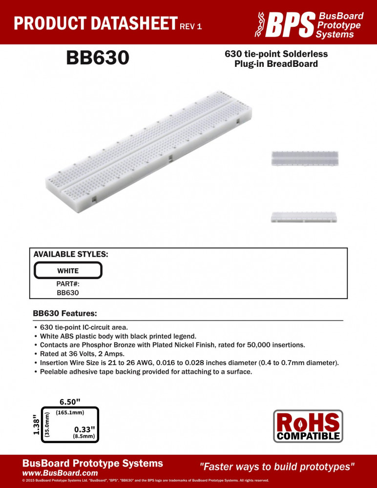 BB630 technical document image, page 1
